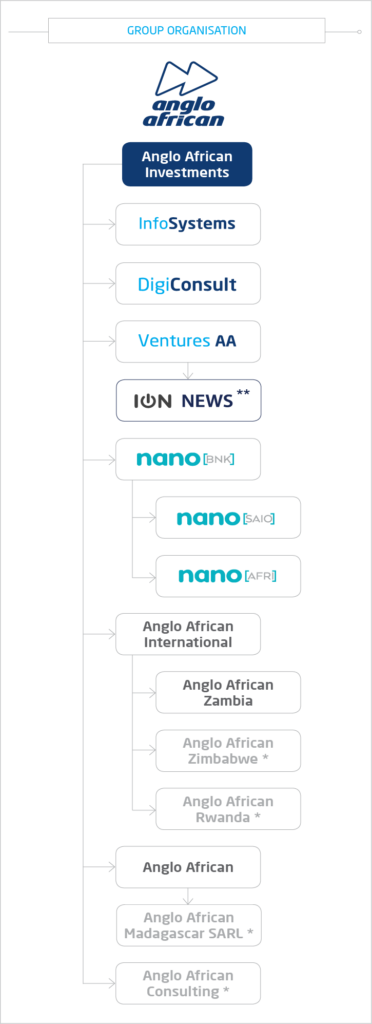 IR2017 Anglo African Ltd | » Group Structure